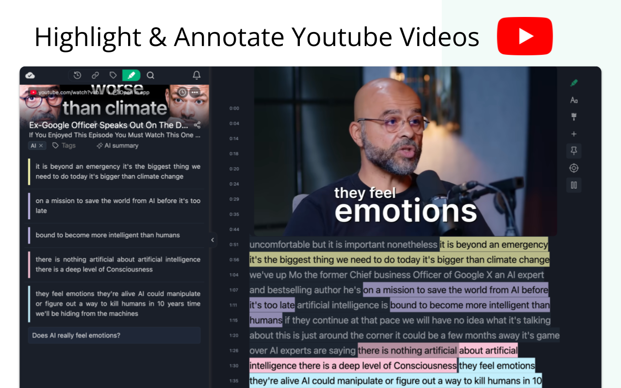 How to Annotate YouTube Videos Like Articles