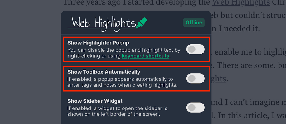 Welcome To Web Highlights