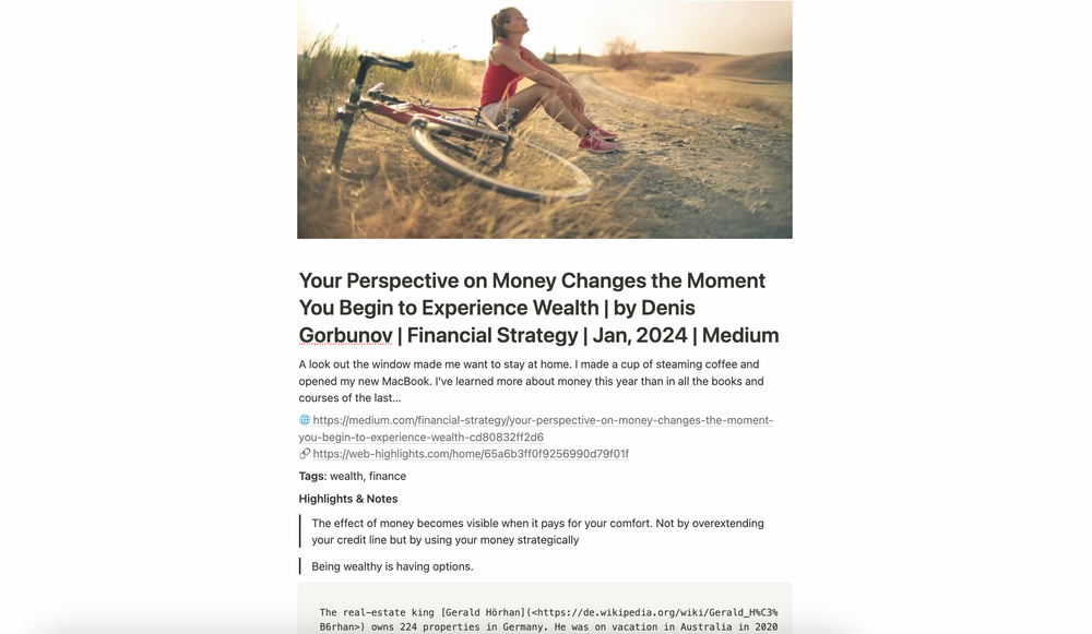 How to Export Your Research to Notion with Web Highlights