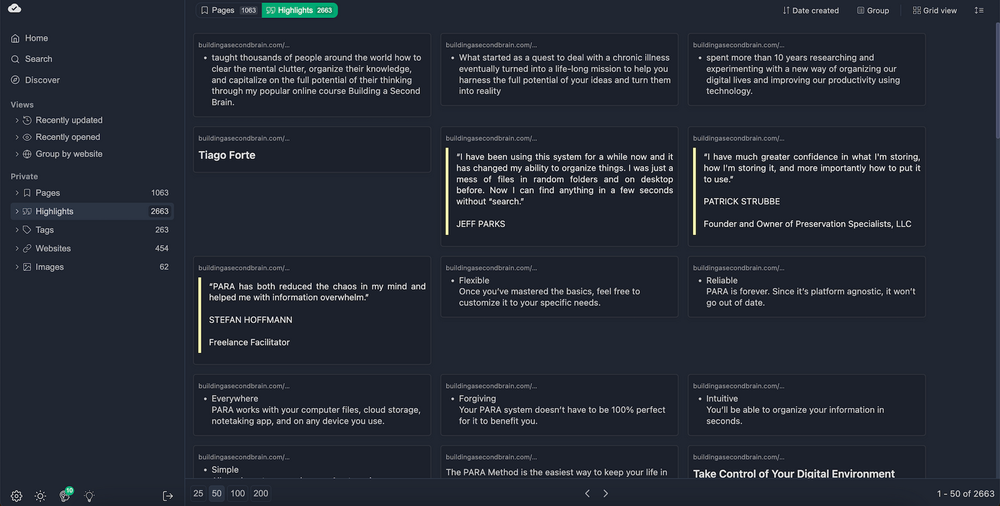 Welcome To Web Highlights