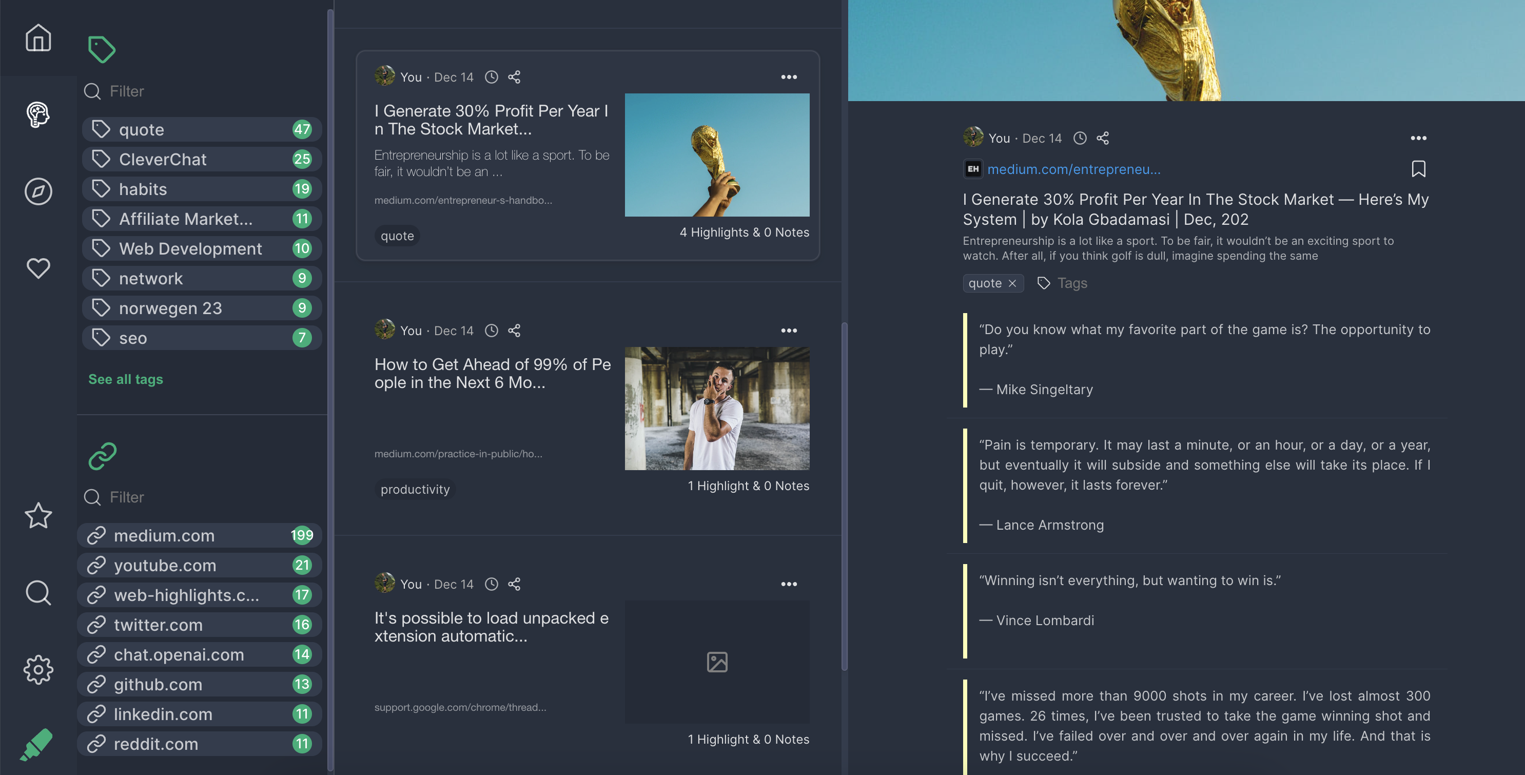 Welcome To Web Highlights
