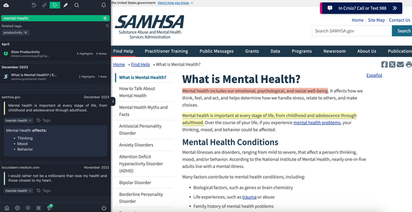 Guide to Using Web Highlights for Online Text & Notes