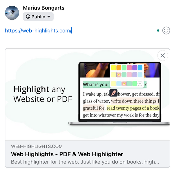 Make Your Website Have a Beautiful Thumbnail Link Preview