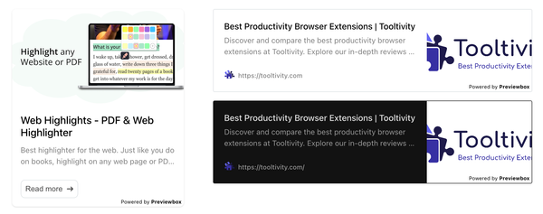 How To Show A Beautiful Link Preview On Any Website
