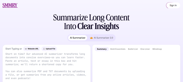 Top 5 AI Website Summary Tools in 2026
